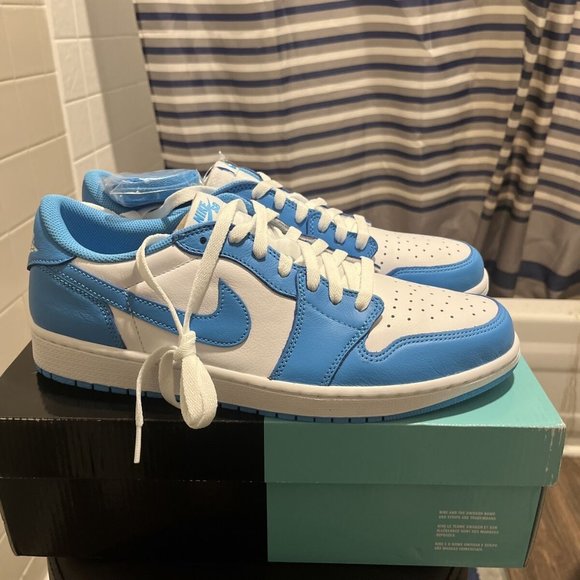 Nike | Shoes | Nike Sb Air Jordan Low Qs Powder Blue | Poshmark